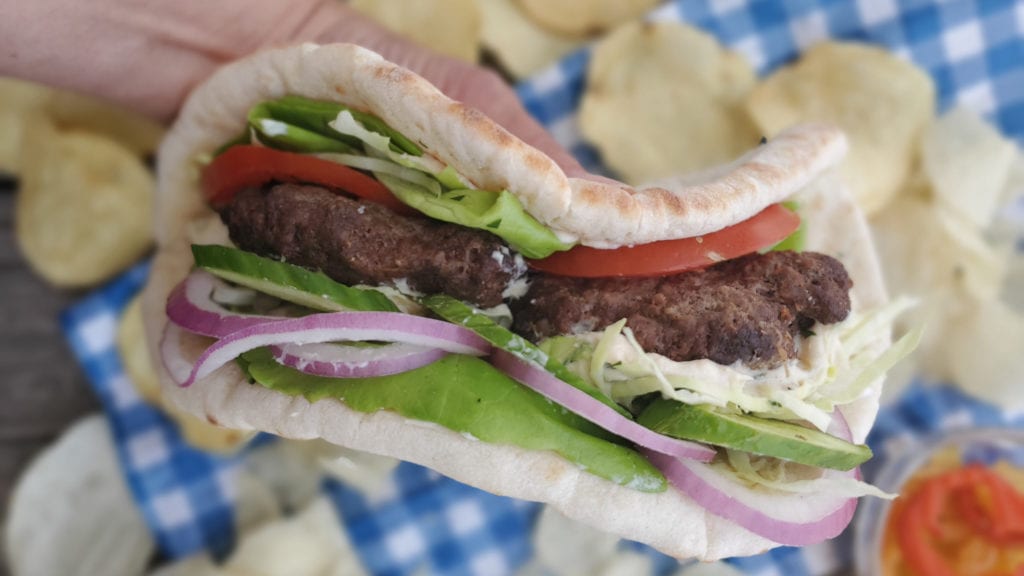 Backyard-BBQ-Beef-Shawarma-Burger-Pita - AMA