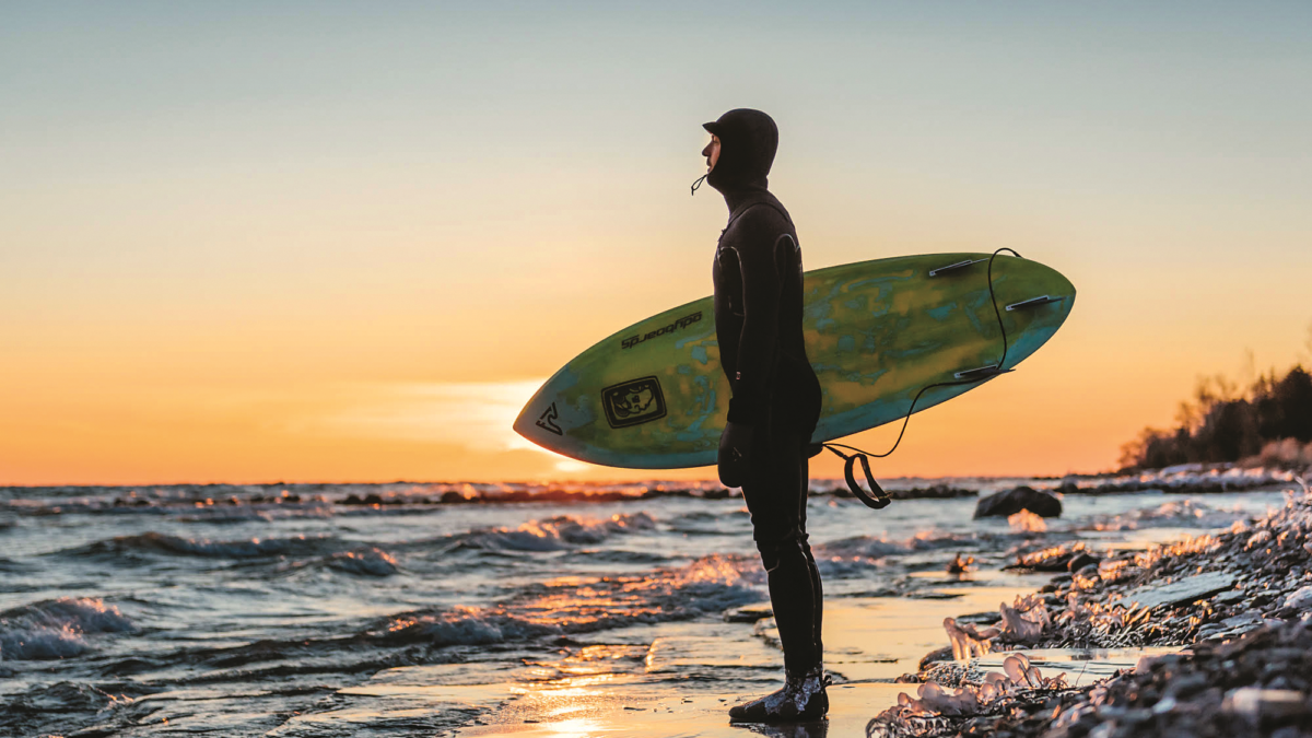 Winter Surfing Across Canada - AMA